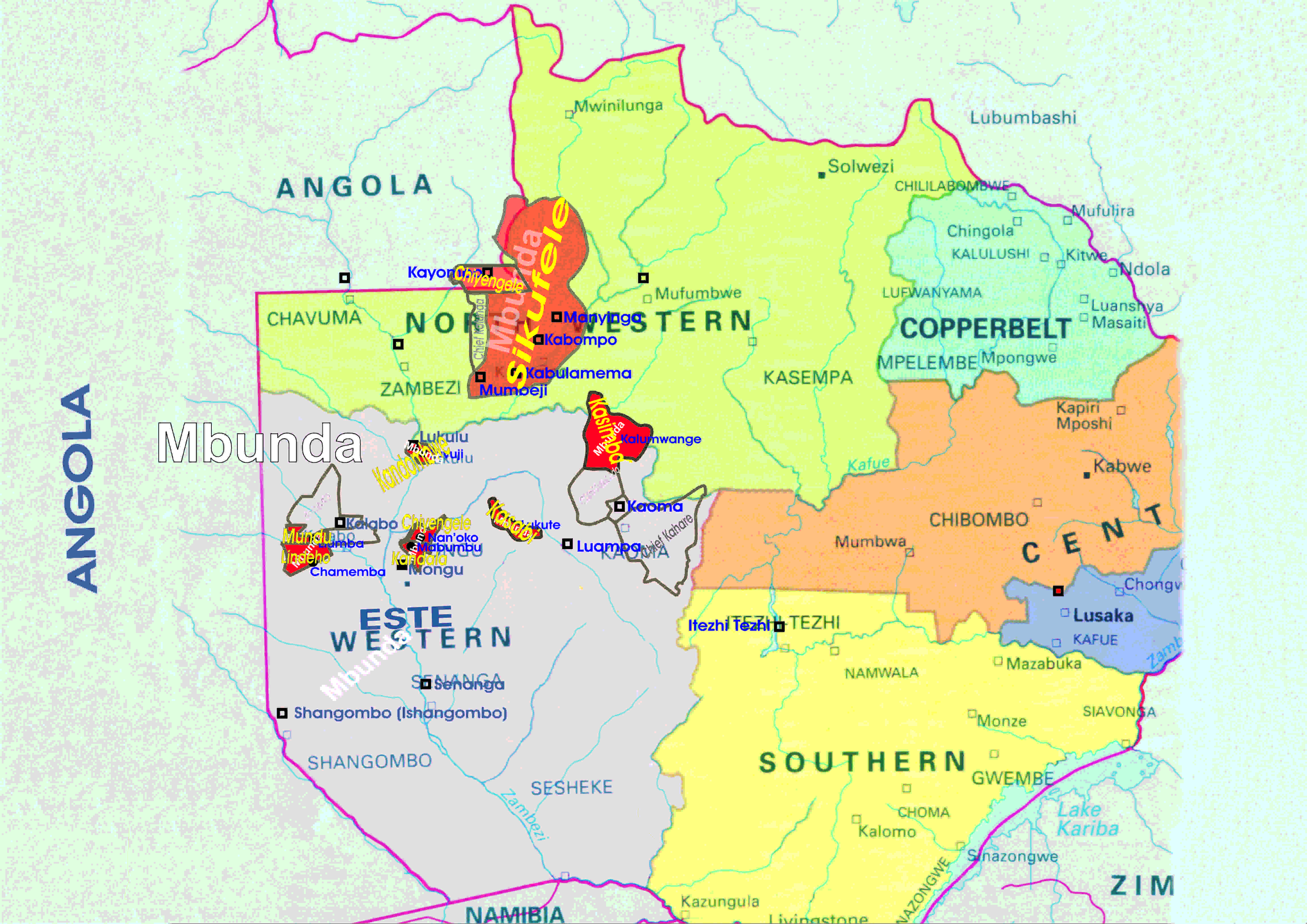 List of Mbunda Chiefs in Zambia | Wiki | Everipedia