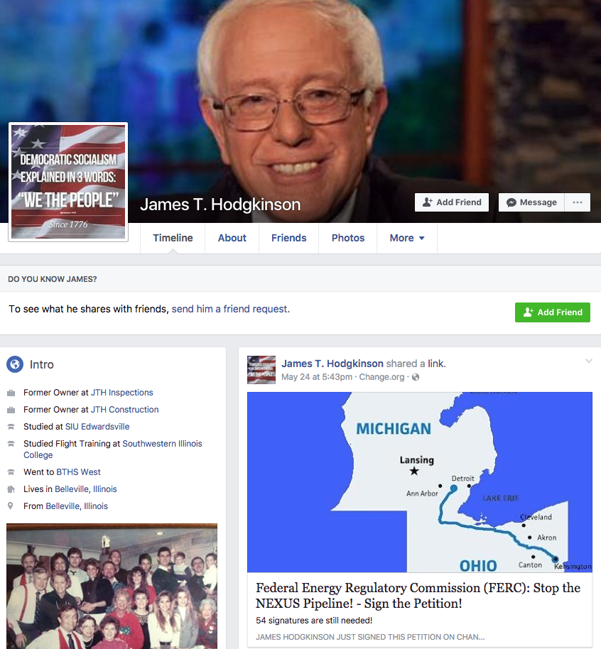 James Hodgkinson Wiki