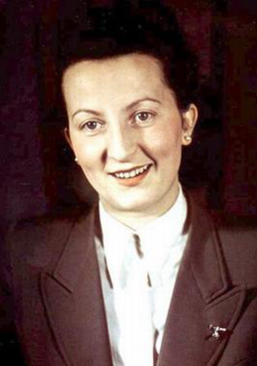 GERDA CHRISTIAN. SECRETAIRE DE ADOLF HITLER.