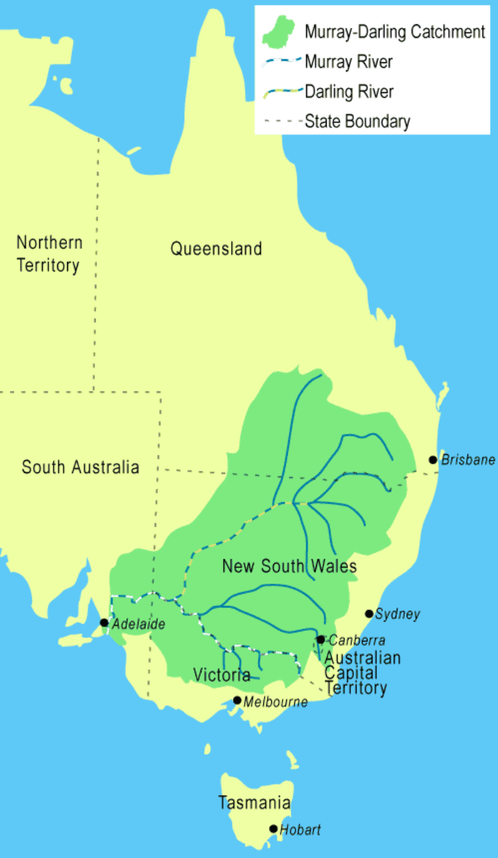 Murray River Country Map